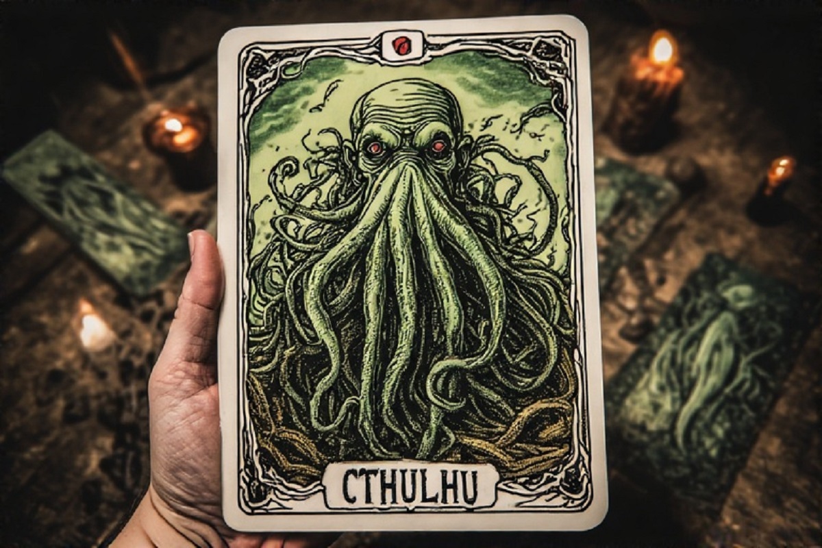 🔮 Cthulhu Tarot: Unveil the Madness That Guides Your Destiny - Thoth Tarot